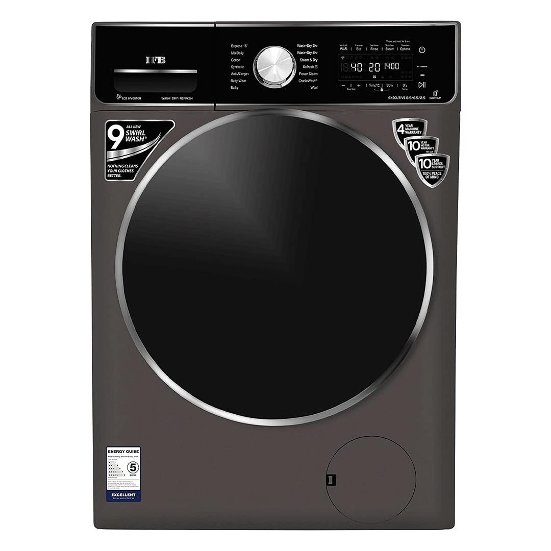 IFB 8.5 kg with Wi-Fi Enabled Fully Automatic Front Load Washing ...