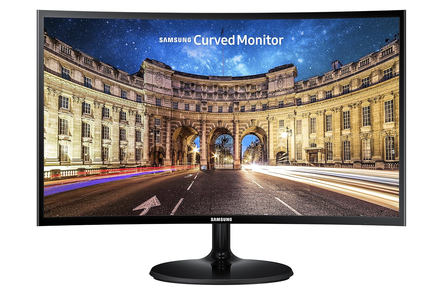 Samsung 24 Inch FHD Curved Monitor LC24F392FHWXXL | suryaelectronics.in