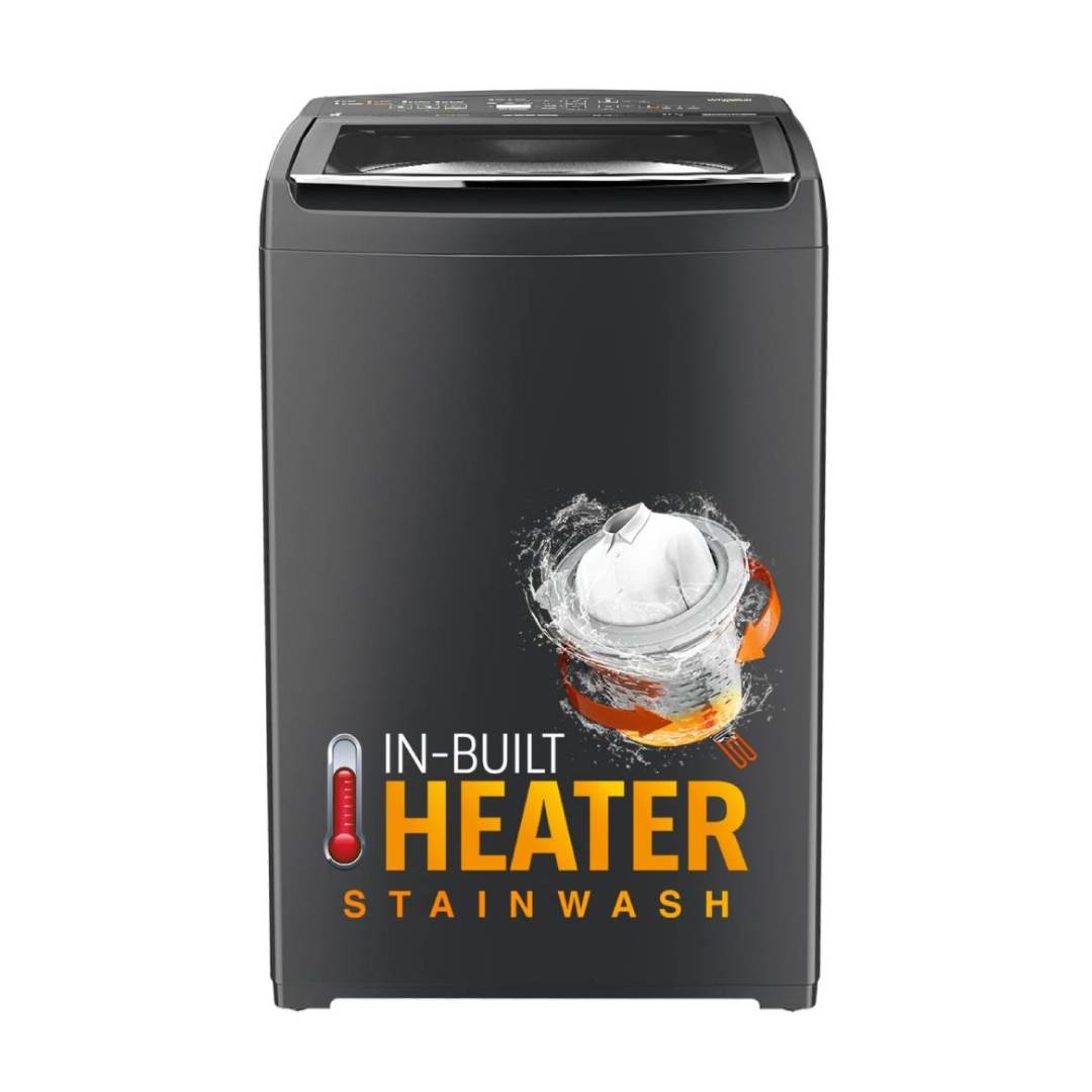 Buy Whirlpool 7.5 kg 5 Star Stainwash Pro Fully Automatic Top Load Washing Machine with In built Heater Grey STAINWASH PRO H 7.5 KG GREY 10YMW at suryaelectronics.in